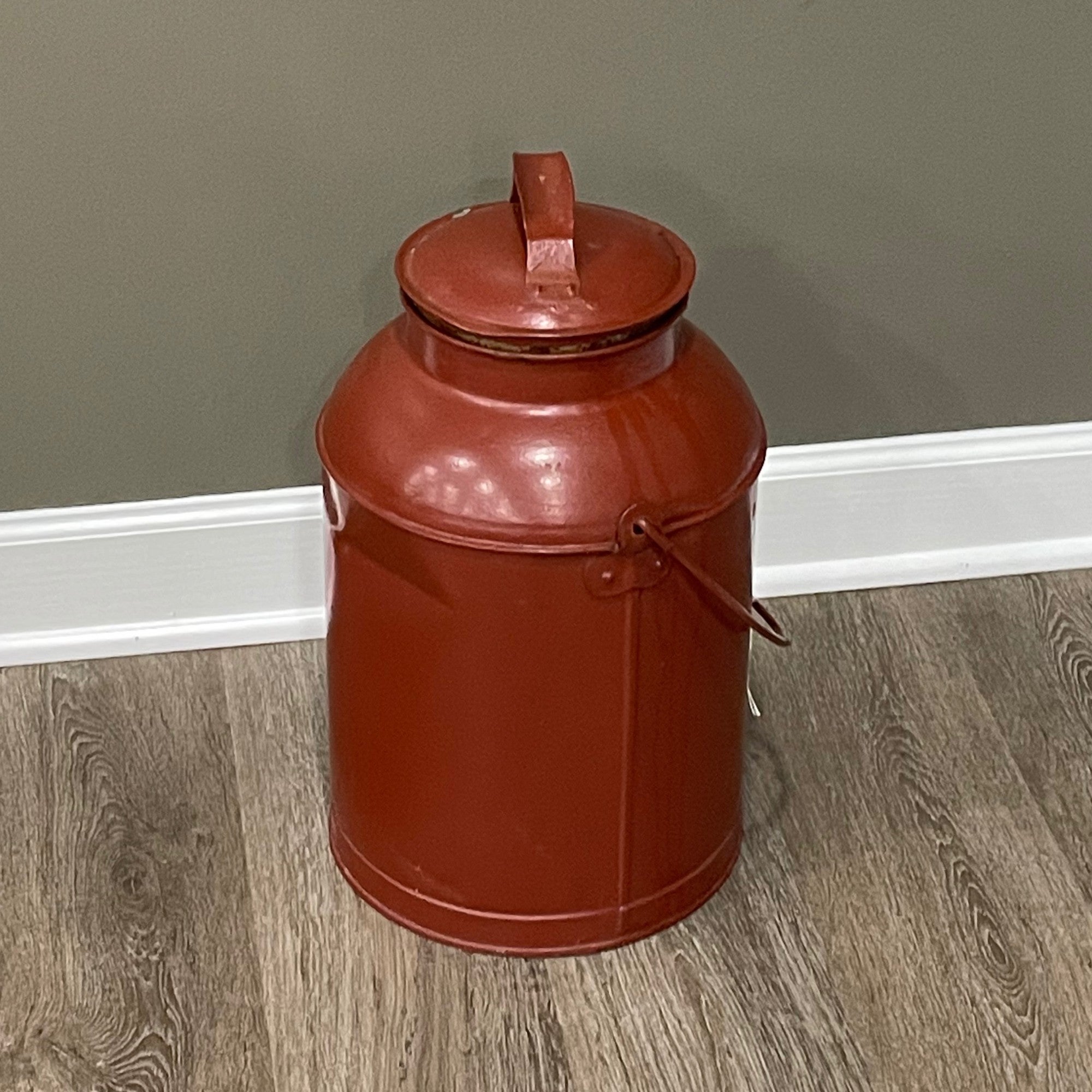 Milk Jug, Vintage, Red | Virginia Mercantile
